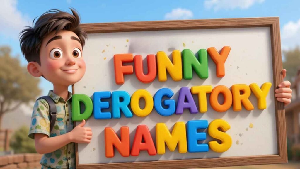 200+ Funny & Creative Derogatory Names - nameslisty.com