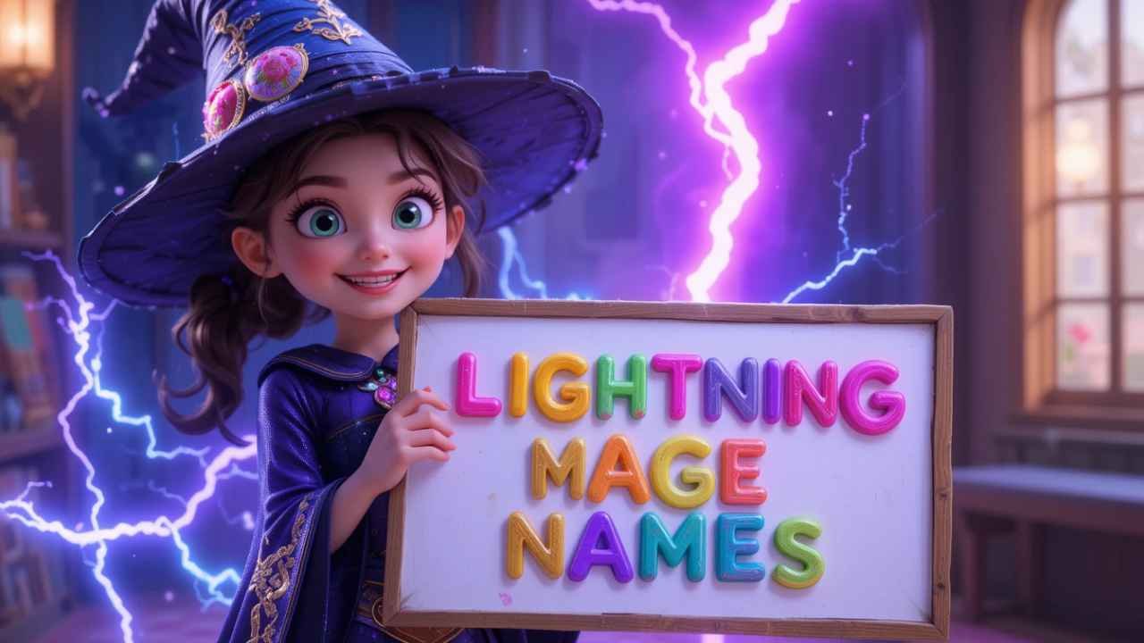 200+ Funny & Creative Lightning Mage Names - nameslisty.com
