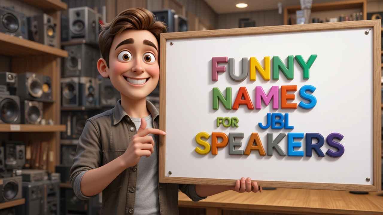 300+ Funny & Creative Names for Jbl Speaker - nameslisty.com