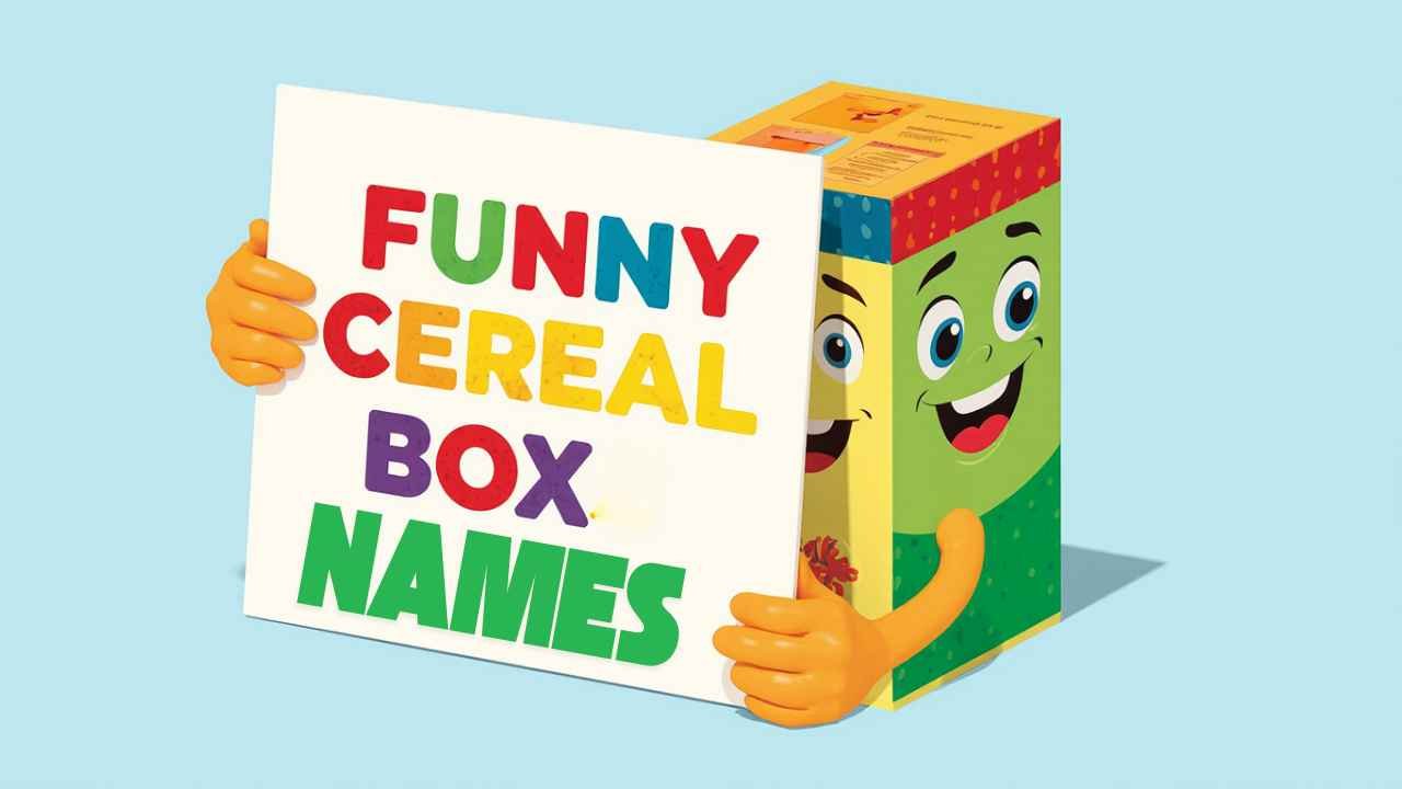 200 Funny Creative Cereal Box Names Nameslisty