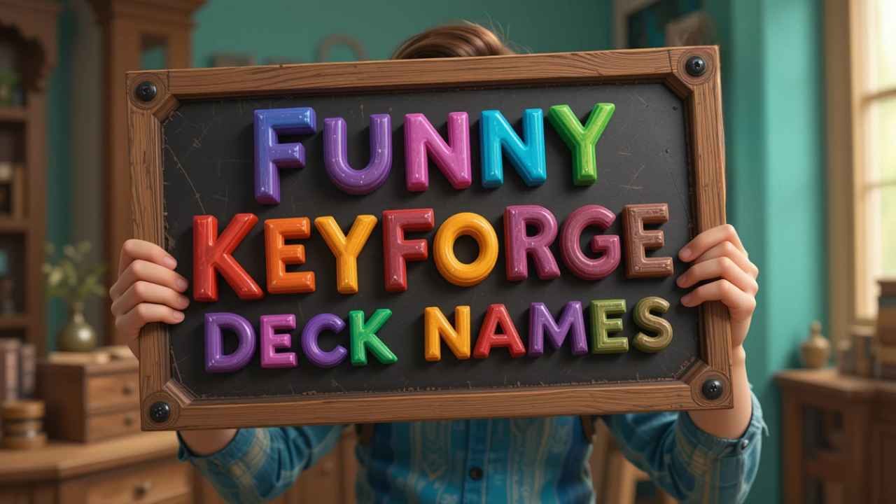 300+ Funny & Creative Keyforge Deck Names - nameslisty.com