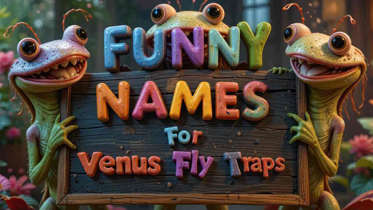 300+ Funny & Creative Names for Venus Fly Traps - nameslisty.com