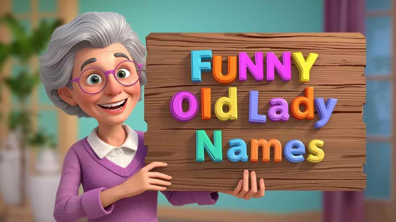 200+ Funny & Creative Old Lady Names - nameslisty.com