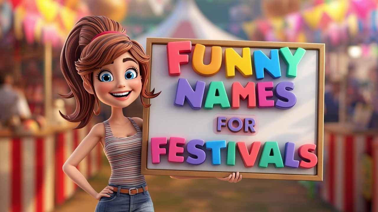 200+ Funny & Creative Names for Festivals - nameslisty.com