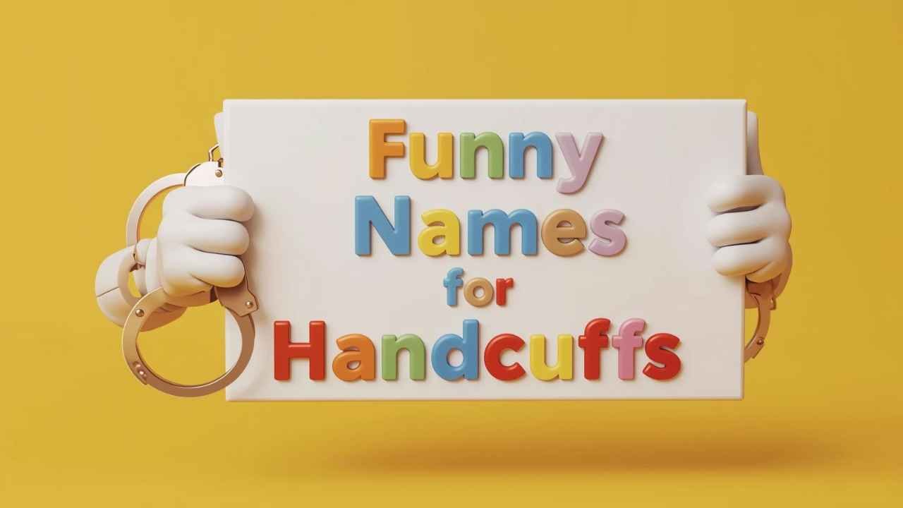200+ Funny & Creative Names for Handcuffs - nameslisty.com