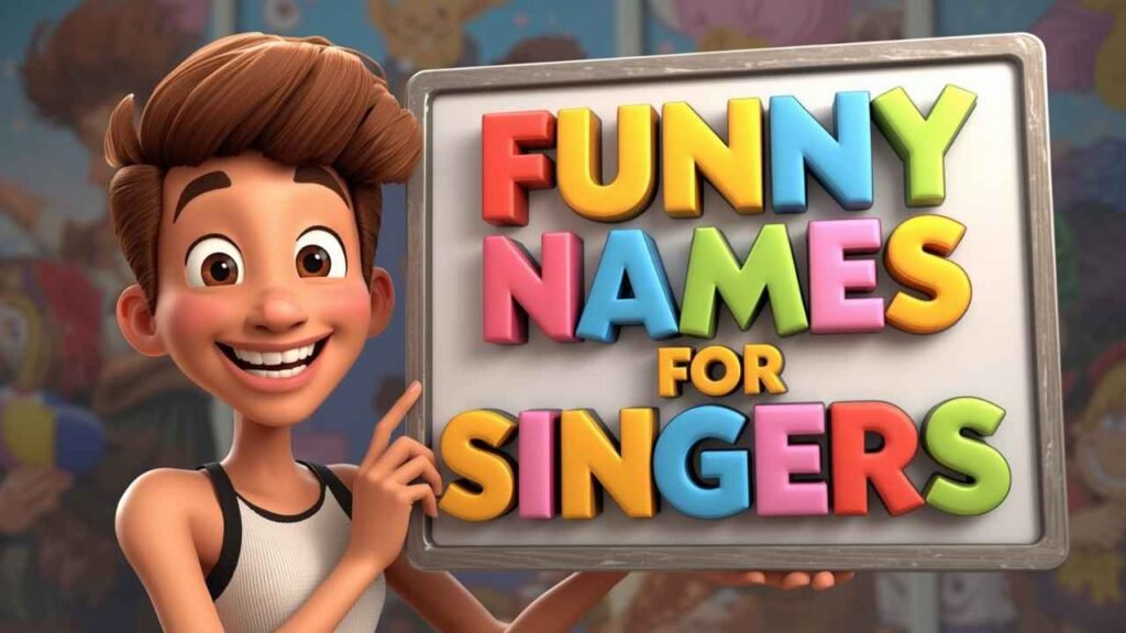 200+ Funny & Creative Names for Singers - nameslisty.com