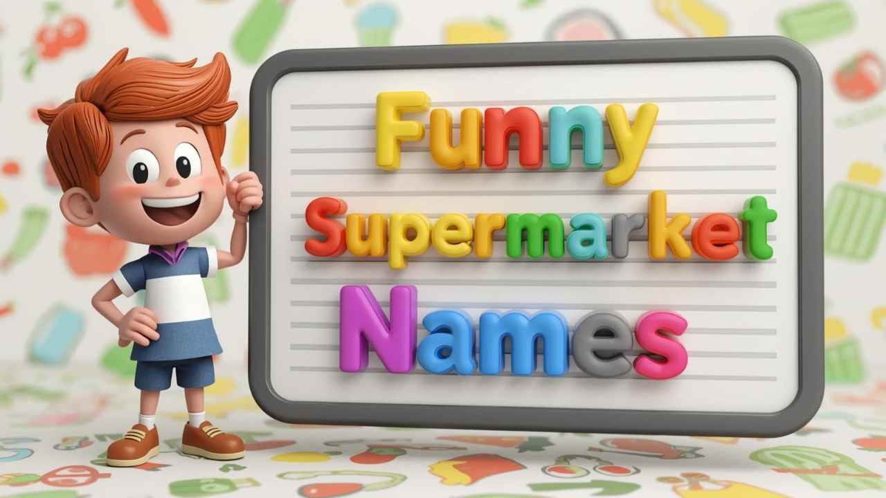 200+ Funny & Creative Supermarket Names - nameslisty.com