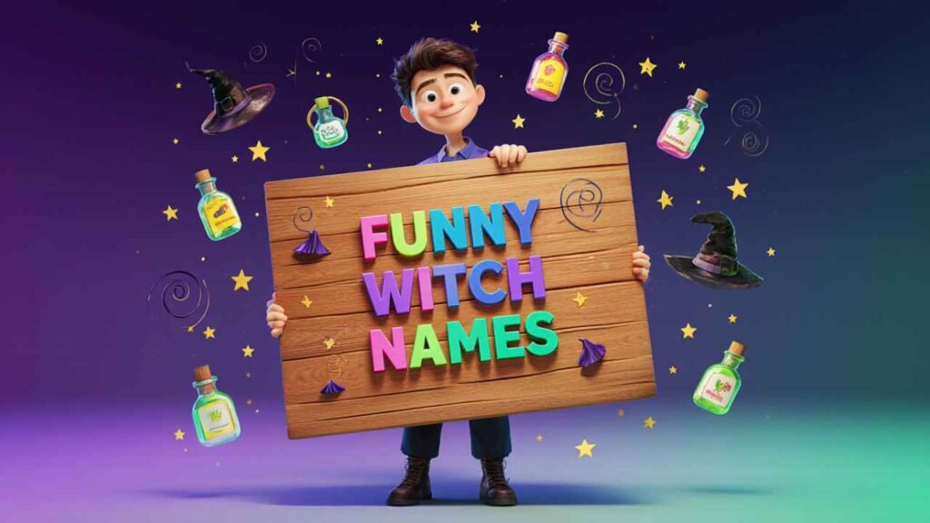 200+ Funny & Creative Witch Names - nameslisty.com